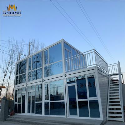 中国 2階建てサンドイッチ パネル・コンテナの家のよい強くおよび格好良い 販売のため
