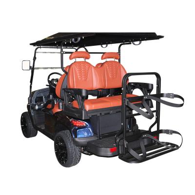 Chine Position debout de la queue de la poussette équipée de chariot de golf électrique 72v7kw système de réglage ac mini-chariots à vendre