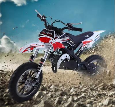 중국 CE 인증 49cc 크로스 오버 미니 모터와 함께 어린이 오프로드 주머니 자전거 판매용