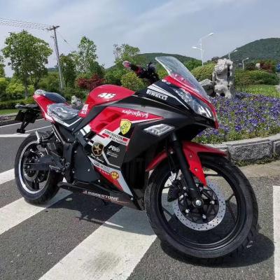 중국 1000cc 레이싱 전기 오토바이크 시속 80km와 48V20A 납산 배터리 판매용