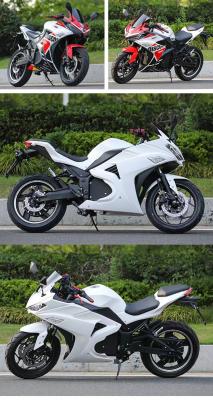 Κίνα 3000w Ηλεκτρικές μοτοσυκλέτες 48V20A Πρωτεύον οξύ μπαταρία ποδήλατο δρόμου με 10 ιντσών λάστιχο κενού προς πώληση