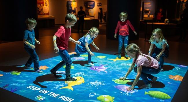 Interactive Floor Projection