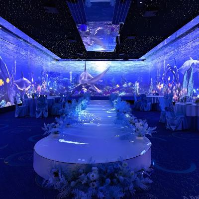 China Wedding Hall Immersive Restaurant 5D Immersive Hologram Projector for sale