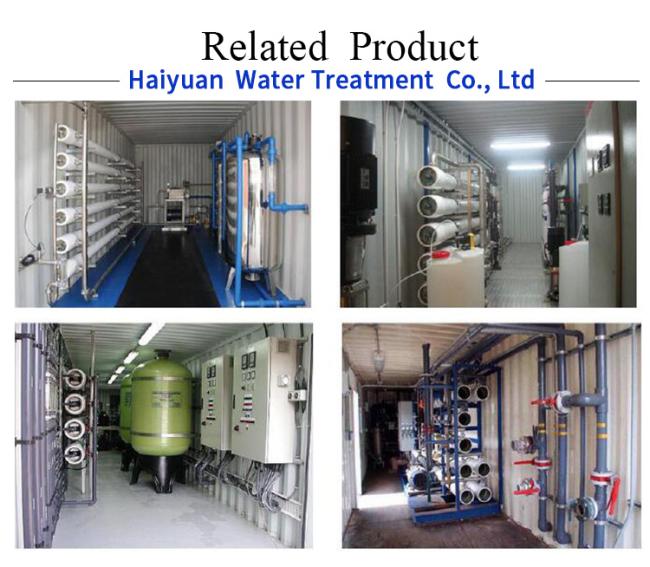 Mobile Containerized Reverse Osmosis Sea Water Desalination Machine for Deep Well Water Irrigation