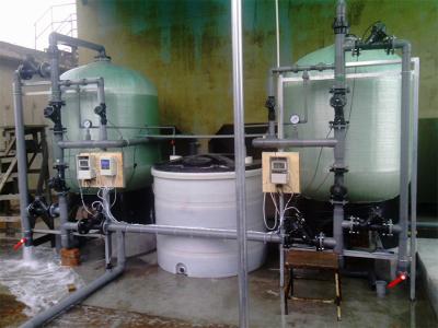 중국 스테인레스 스틸 연수기 처리 시스템 HYDRANAUTICS Membrane 1TPH 판매용