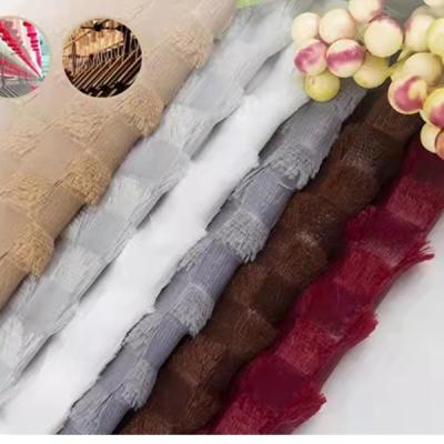 China Recycled Free Sample Custom Style Knit Polyester OEM Flocking Short Plush Check Plain Fabric for sale