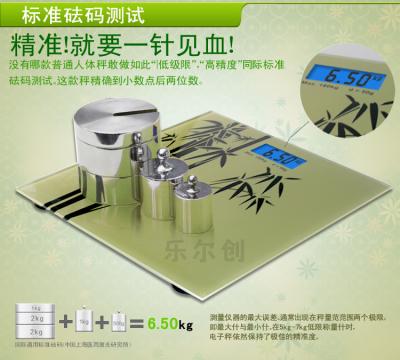 Cina Alta precisione elettronica temperata delle scale del bagno di vetro della piattaforma in vendita