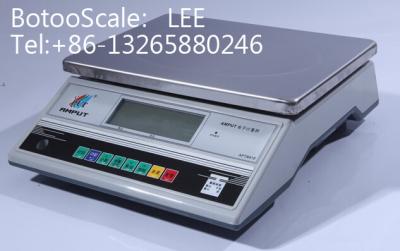 Cina stampa LCD elettronica della bilancia della bilancia di precisione 15kg/0.5g in vendita