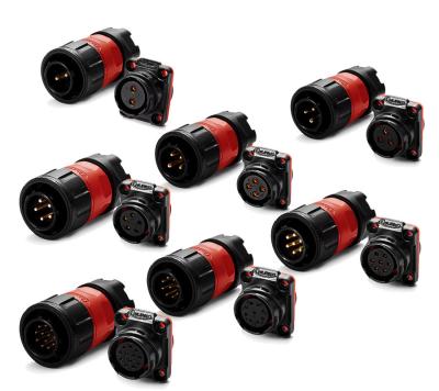 China CNLINKO 3 Pin Waterproof Connection Cable Plug Electrical Swivel Xlr Connector 3 Pin Electric Terminals Connector for sale