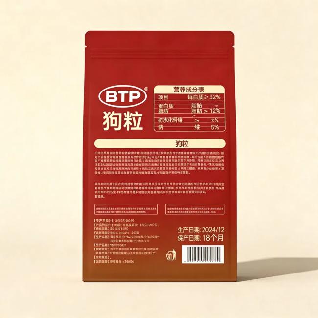 Various packaging bag types