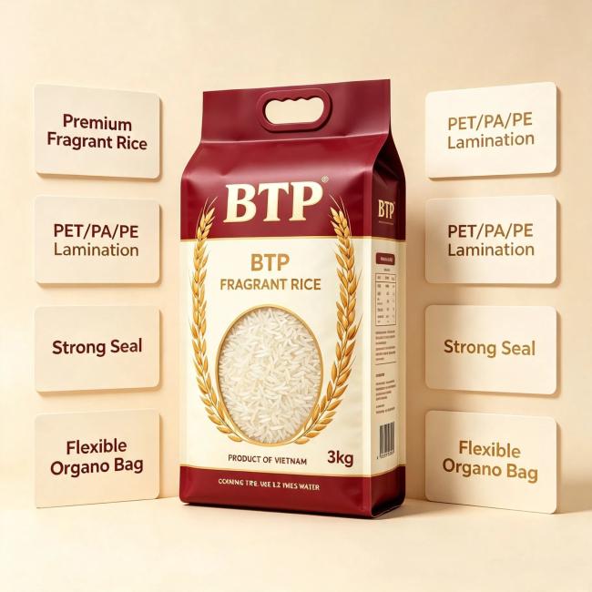 Various packaging bag styles and sizes