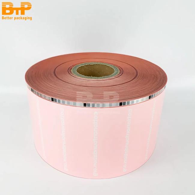 Custom logo printing on film