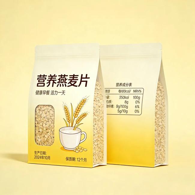 Resealable zipper packaging for food products
