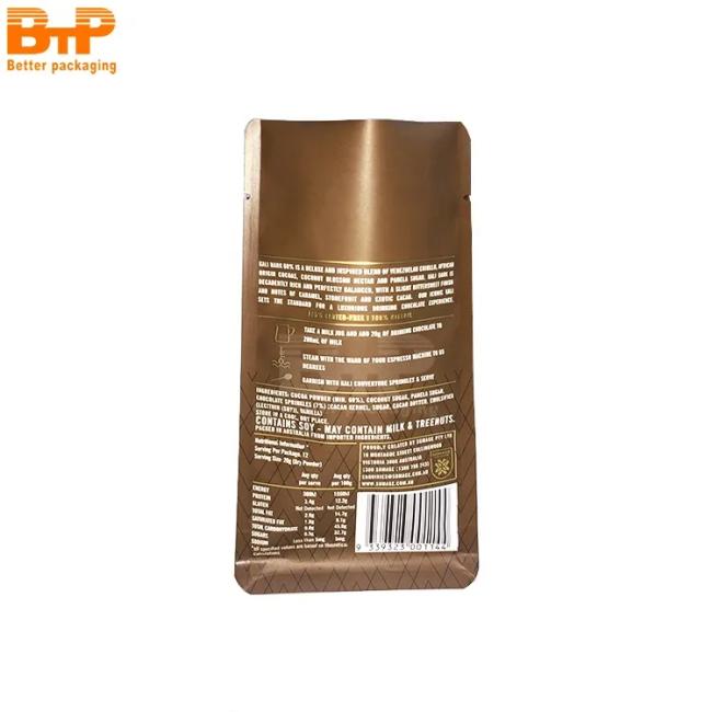 Packaging bag close-up