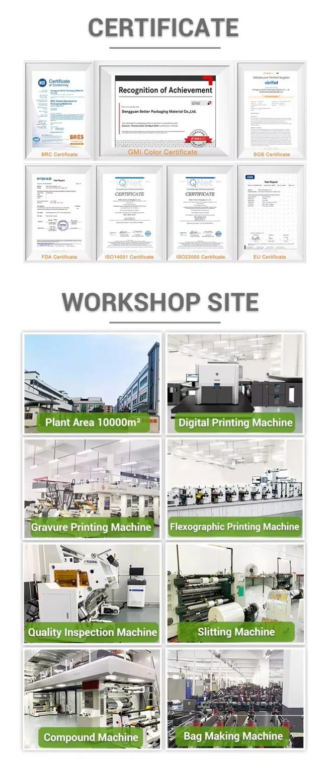 Modern packaging factory production facility