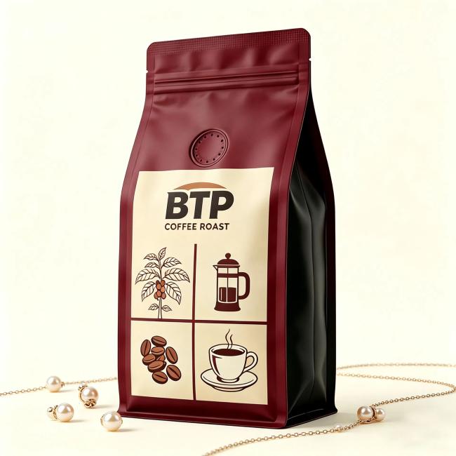 Packaging bag with zipper closure