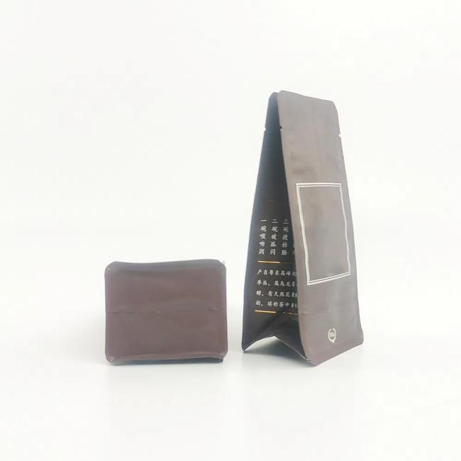 Flat bottom stand up design