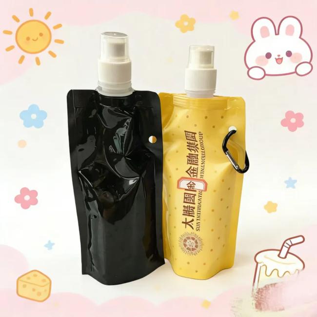 Mylar packaging with zipper closure