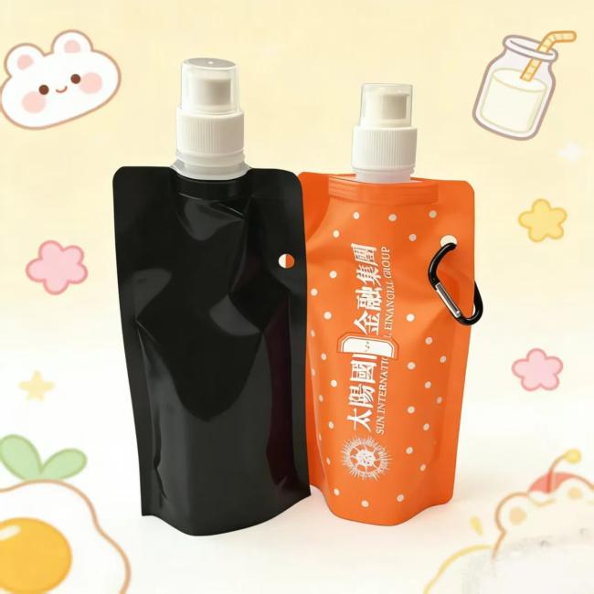 Custom printed spout pouch packaging