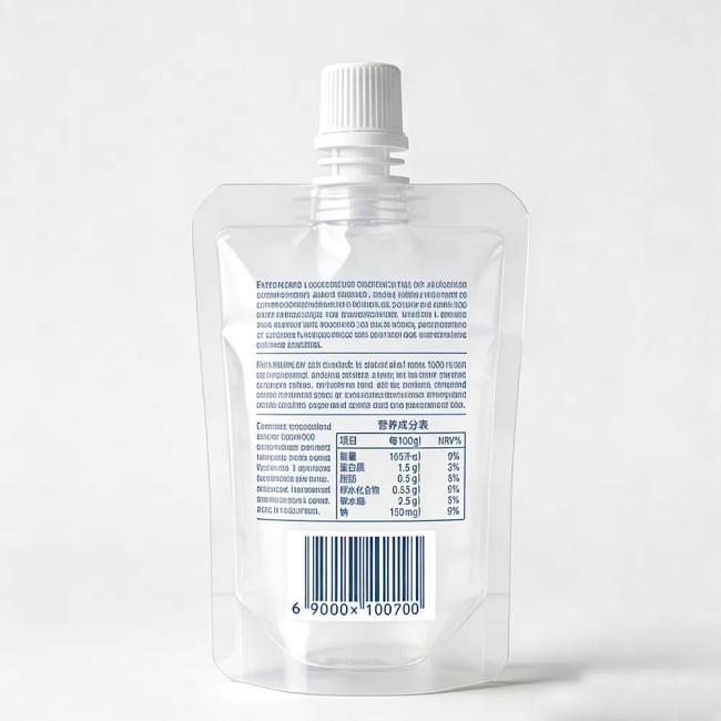 30ml spout pouch packaging