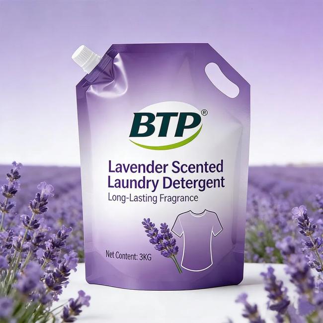 Laundry detergent packaging pouch design