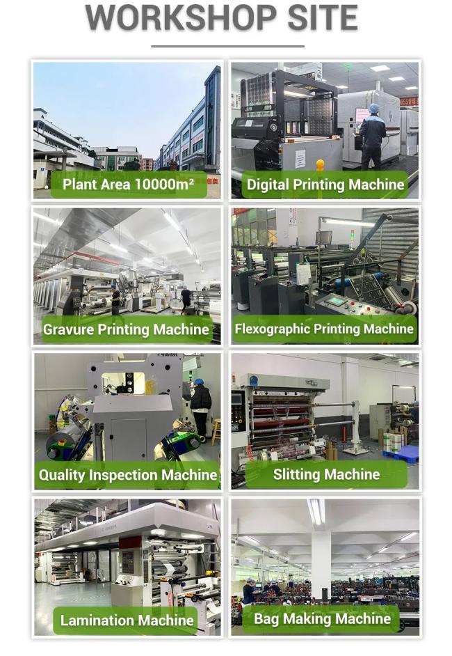 Various sized packaging bags