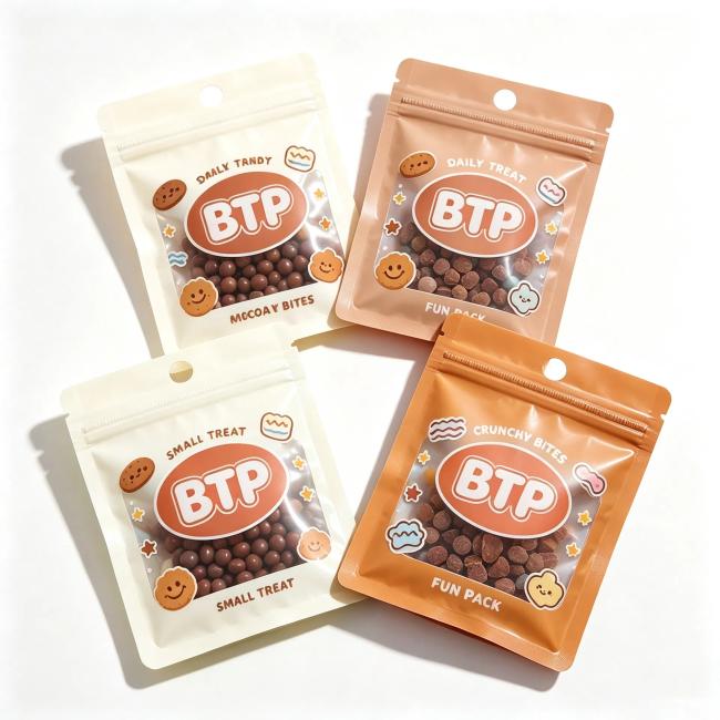 Custom printed food packaging bags