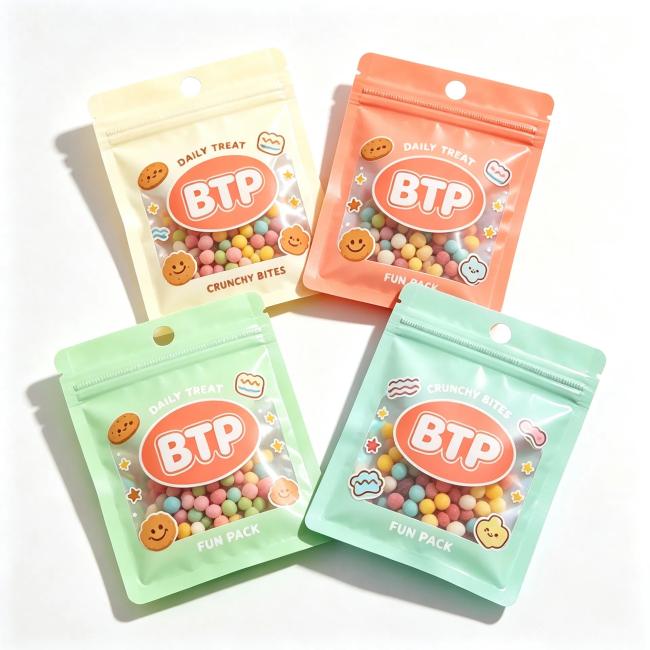 Ziplock bag with hang hole feature