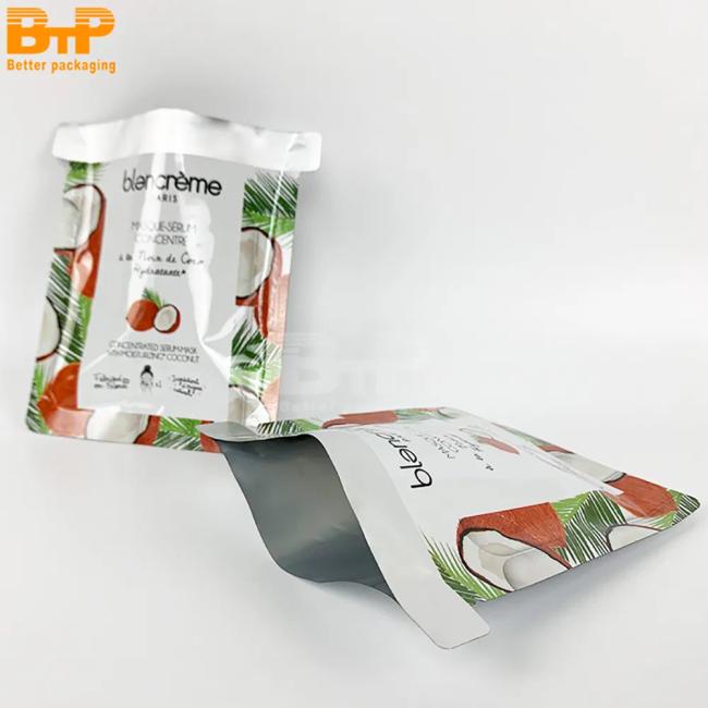 Custom printed packaging for various food products