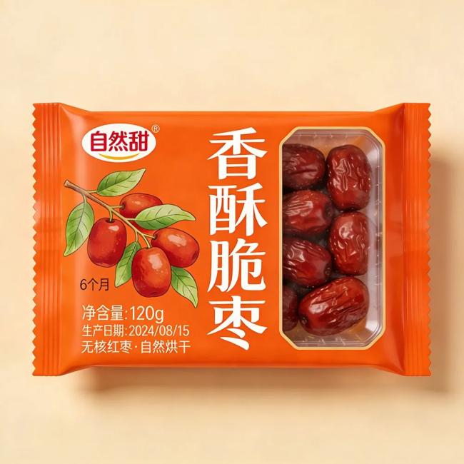 Resealable zipper packaging bag