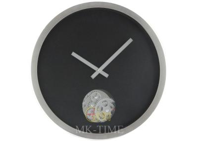 Chine Horloge murale de vitesse d'ABS en métal d'oeil d'art contemporain 16 pouces pour épouser HY-G023-B à vendre