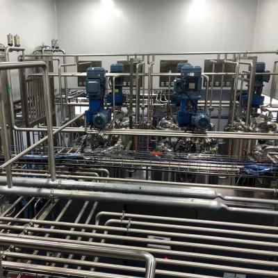 China 2025 Automatic Turnkey Fresh Uht Milk Cream Diary Production Line Sterilizing Machine for sale