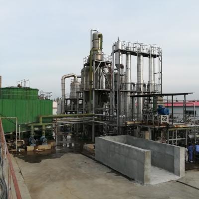 China Fruit Juice Jam Sauce Ketchup Falling Film Vacuum Concentration Evaporator System for sale