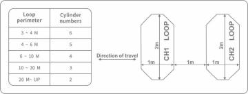 Double Channel Car Parking Management Inductive Loop Detector Factory