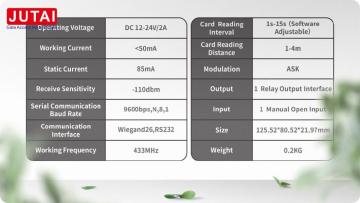 Bluetooth Touch Keypad Standalone Access Control Reader