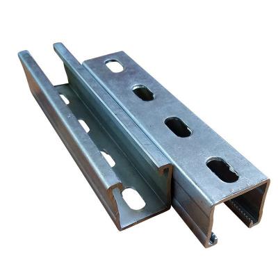 Long Lasting Galvanized C Shaped Metal Strut Channel 1-3mm Thickness