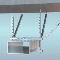 Quality SS Earthquake Rigid Seismic Bracing Withstands Heavy Loads Easy Installation 4 Way Seismic Bracing for sale