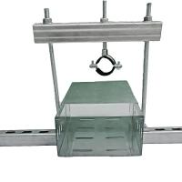 Quality Bolted Steel rigid seismic bracing Galvanized Steel Material Durability for sale
