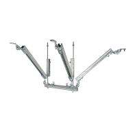 Quality Anodized Silver Seismic Brace For Pipe Seismic Protection Aluminum Bracket for sale