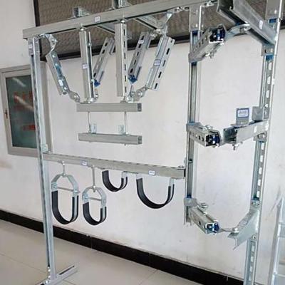 Aluminum Alloy Seismic Bracing For Electrical Conduit Earthquake Protection