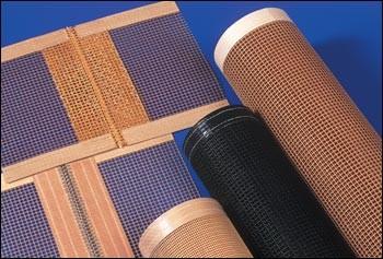 Китай Отростчатый пояс сушильщика стеклоткани, PTFE покрынные поясы сетки стеклоткани, экран сушильщиков печати продается