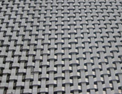 China 'Tile' Type Decorative Wire Mesh, Art Metal Fabric, Flat Wire Woven Mesh, Architectural Wire Mesh for sale