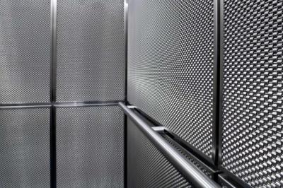 China 'Tidal' Opaque Weave Metal Fabric,Decorative Metal Mesh for Elevator Wall Claddings for sale