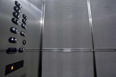 China 'Tidal' Opaque Weave Metal Fabric,Decorative Metal Mesh for Elevator Wall Claddings for sale