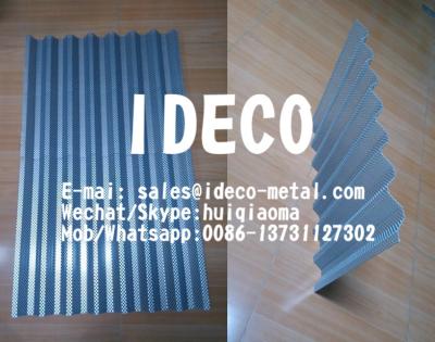 Китай Punched Hole Screen, Perforated Corrugated Metal Panels for Roofing/Siding/Sunscreen/Fences/Acoustical Wall продается
