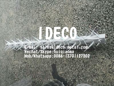 Китай Heavily Galvanized Small type Rotary Razor Spikes, Rotating Fence Spikes, Rotatable Anti Climb Wall Spikes продается