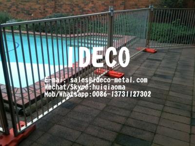 Китай Protect Child Secure Temporary Pool Fencing, Removable Swimming Pool Safety Barriers, Portable Pool Safety Fences продается