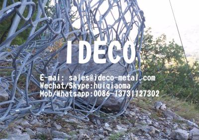 Китай Загородка падения утеса, система защиты предохранения лавины, снежок ловит сетью барьер продается