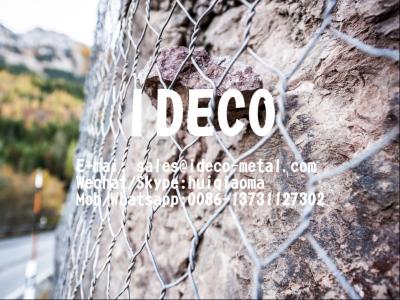 Китай Double Twisted Woven Hexagonal Mesh Rockfall Netting, Wire Mesh Drapery Debris Flow Barrier, Rock Catch Draped Mesh продается