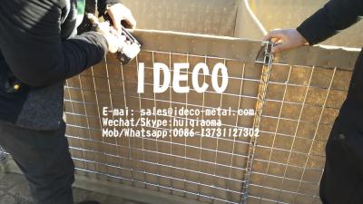 Китай HESCO Concertainer Unit, HESCO MIL Defensive Barriers for Accommodation Bunkers, Ammunition Storage Bastions продается